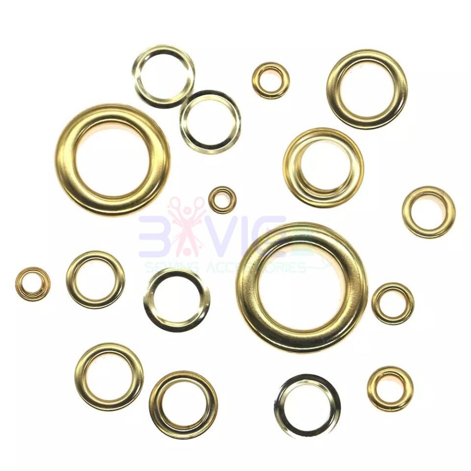 Gold Eyelet Set – Bavic Sewing Accessories